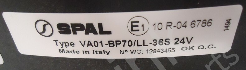 Fan Spal Ø305mm/Ø12" 24V Blowing VA01-BP70/LL-36S 24V | Hattink Thermo ...