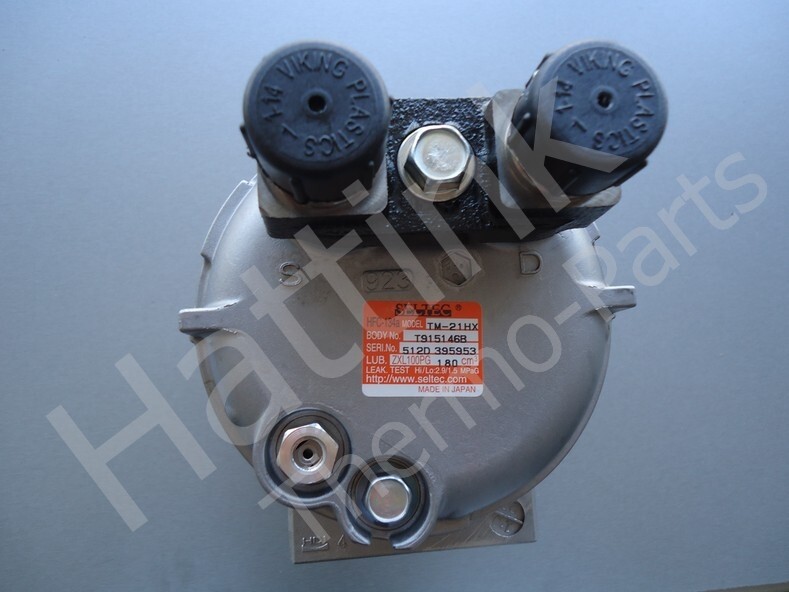 Compressor Zexel/Seltec TM21HX RL Horz. 24V Ø145 2A | Hattink Thermo Parts
