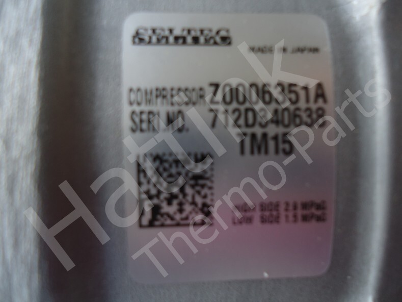 Compressor Zexel/Seltec TM15XS O.R.Vert.12V Ø125mm 2AG | Hattink Thermo ...