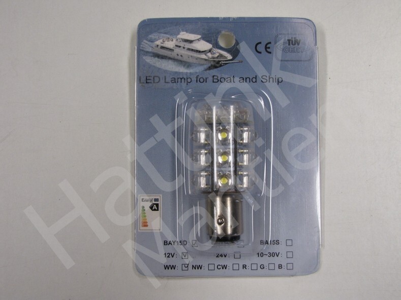 Led replacement lamp (Bay 15D +),12-30V-2,5W, H=56,2mm Ø25mm, | Hattink ...
