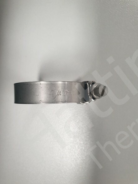 Hose clamp stainless steel type Worm screw Ø25-40mm | Hattink Thermo Parts