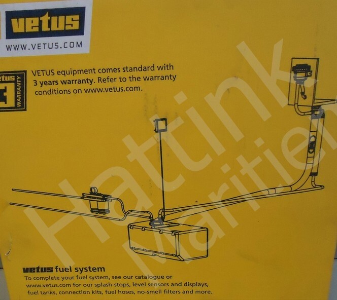Fuel Splash-stop Vetus D 51mm- D 16mm | Hattink Thermo Parts