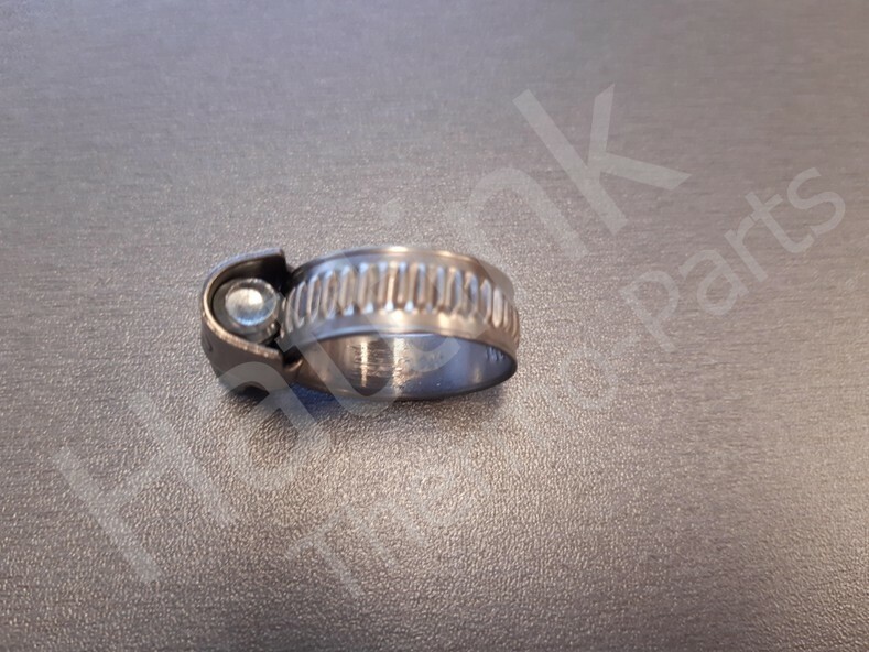 Hose clamp stainless steel Plastimo type Worm screw Ø12-20mm | Hattink ...