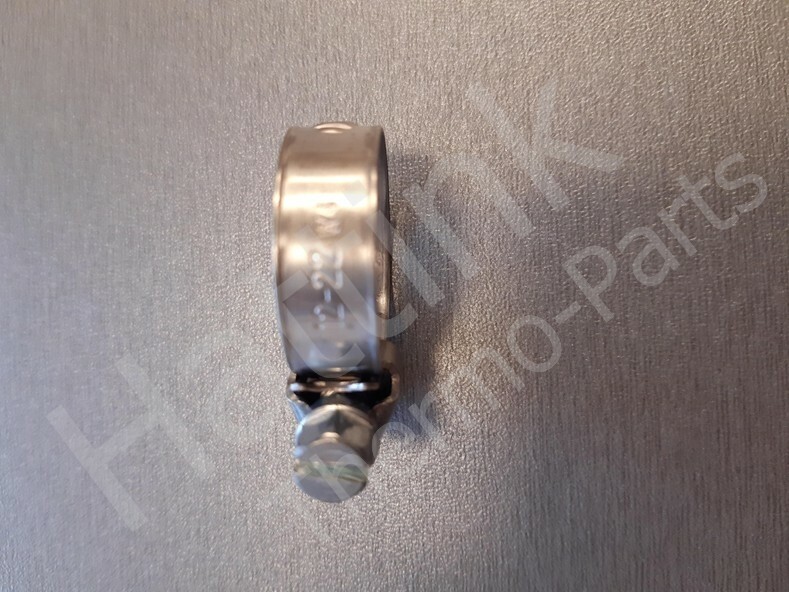 Hose clamp stainless steel Plastimo type Worm screw Ø12-20mm | Hattink ...