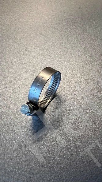 Hose clamp stainless steel Plastimo type Worm screw Ø30-32mm | Hattink ...