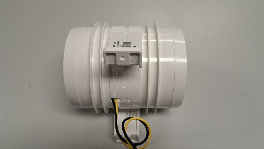 In-Line Blower 4" 12V | Hattink Thermo Parts